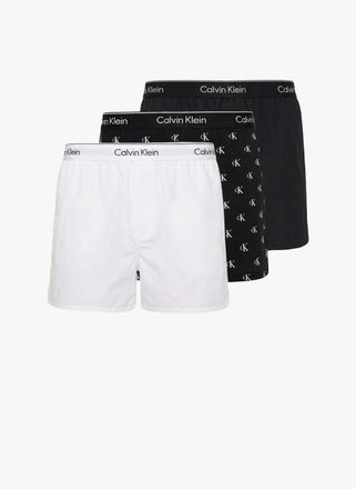 Calvin Klein Lot de 3 cale&ccedil;ons en coton
