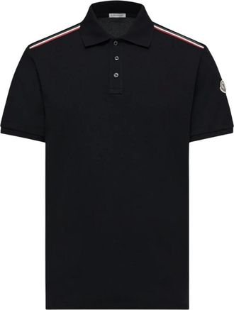 Moncler Homme, Tops, Noir, Taille: 3XL Polo