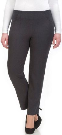 KjBrand Schlupfhose Schlupfhose Susie in Bi-Stretch, Kammgarnoptik Sommerhose, ideal für kräftige Oberschenkel