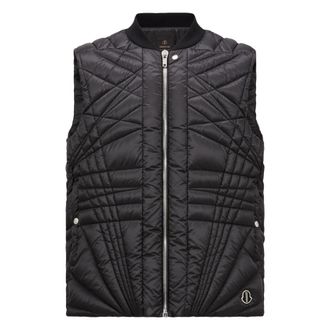 Moncler Megapenta Flight Vest - - Jackets - Damen - Schwarzk - XS