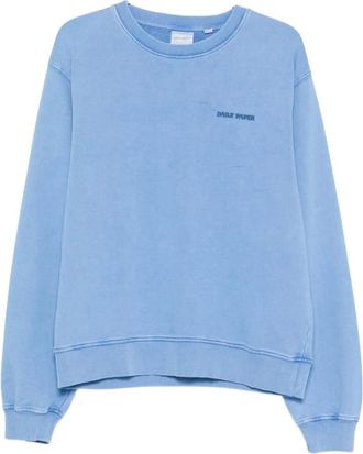 Daily Paper Clothing Homme, Sweatshirts et sweats &agrave; capuche, Bleu, Taille: M Dias Sweater