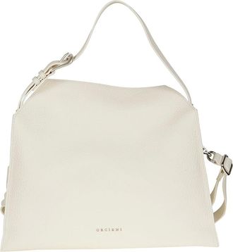 Orciani Femme, Sacs, Blanc, Taille: ONE Size Trinity Soft Midi