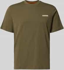 Napapijri Regular Fit T-Shirt mit Logo und Rundhalsausschnitt