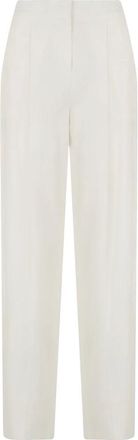 Elisabetta Franchi Femme, Pantalons, Blanc, Taille: 40 FR Pantalons