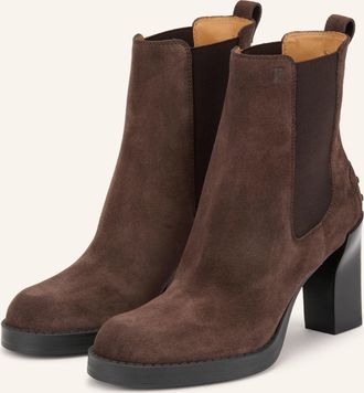 Tod's Tods Stiefeletten Gomma braun