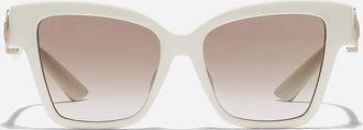 Dolce & Gabbana Sonnenbrille Dg Precious - Frau Sonnenbrillen Weiss Onesize