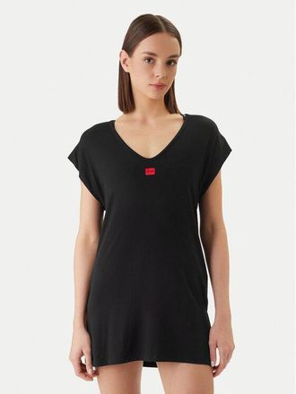 HUGO BOSS Strandkleid Signature B. 50555745 Schwarz Relaxed Fit