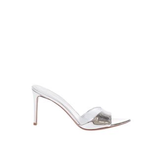Giuliano Galiano Mule Alixia 80mm - Femme - Chaussures - Gris - Taille: 38 1/2 EU