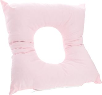 NUOBESTY Salon Kopfst&uuml;tzenkissen mit O &Ouml;ffnung Waschbares Spa Gesichtskissen aus Epe Nackenst&uuml;tze f&uuml;r Massage Reise und Therapie