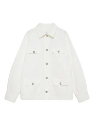 Anine Bing Jacke im Oversized-Look - Weiß