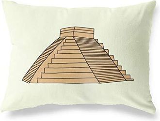 Bonamaison Le Jardin du Lin Kissen Zierkissenbezug Kissenbezug, Weich Bequem, F&uuml;r Zuhause Autos B&uuml;ro Sofa Wohnzimmer Couch Schlafzimmer Dekor, 35x50 Cm - Entworf