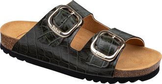 Scholl Damen Noelle Sandale, Dark Green, 41 EU