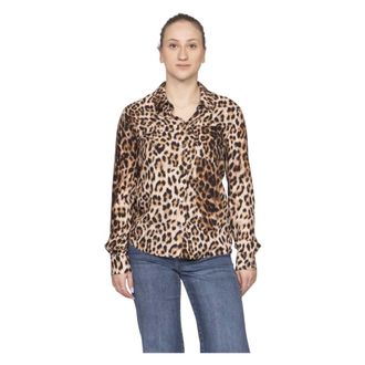 Moschino Damen, Blusen & Hemden, Braun, MGr&ouml;&szlig;e