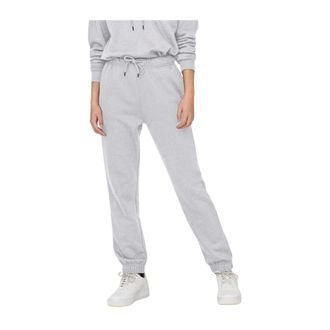 Only Only, Femme, Pantalons, Gris, Taille: S Pantalon de Jogging Confortable pour un Usage Quotidien