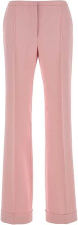Alberta Ferretti pantalon en cr&ecirc;pe - Rose