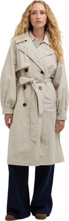 Barbour Femme, Manteaux, Bleu, Taille: 38 FR Layla Trench-coat Imperm&eacute;able