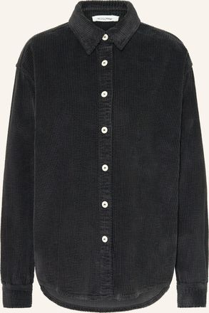 American Vintage American Vintage Cord-Overshirt Padow grau