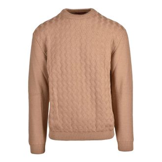 Daniele Fiesoli Rundhals-Pullover - - Knitwear - Herren - Braun - M