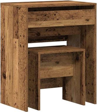 vidaXL Vidaxl - Schminktisch mit Speicher Altholz 60 x 40 x 75 cm Holzwerkstoff