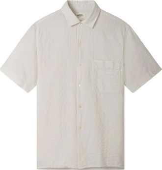 Hartford Homme, Chemises, Gris, Taille: XL Pedro MC Pat Shirt