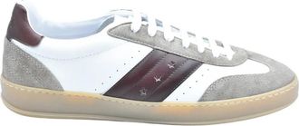 Pantofola D'oro Low-Top Sneaker - Harold Low-Top Sneakers With Suede Overlays - Gr. 41 (EU) - in Beige - f&uuml;r Damen