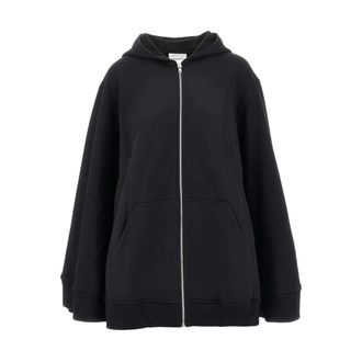 7 For All Mankind Damen, Sweatshirts & Hoodies, Schwarzk, SGr&ouml;&szlig;e