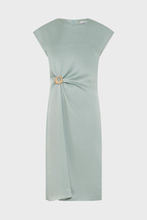 Gerard Darel Robe drap&eacute;e - RIALYA - Vert deau