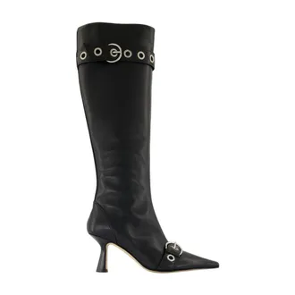 Aeyde Vivian Heel Boot - Black
