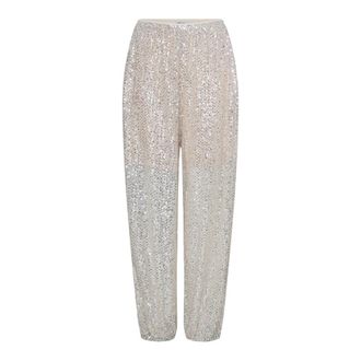 Ichi Hose - - Trousers - Damen - Grau - 2XL