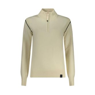 North Sails Femme, Pulls, Beige, Taille: 38 FR Pull &agrave; Col Roul&eacute; &agrave; Manches Longues