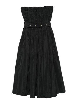 Msgm M. S.G. M. Kurzes Kleid - Schwarz