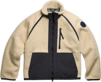 Canada Goose Homme, Sport, Beige, Taille: XL Veste en molleton Westport