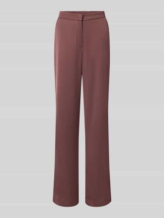 Swing Straight Fit Hose aus Satin
