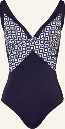 Charmline Charmline Shape-Badeanzug Seaside Dining blau