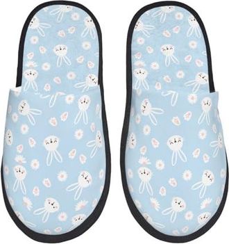 Generic Pantoufles Unisexes Imprim&eacute; Lapin Mignon Maison Chaussures Lavable Confort Pantoufles Pour Invit&eacute;s, Pour Int&eacute;rieur Ext&eacute;rieur, Mariage, Femmes, M
