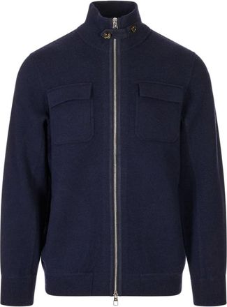 Montecore Cardigan en maille - Homme - Pulls - Bleu - Taille: S