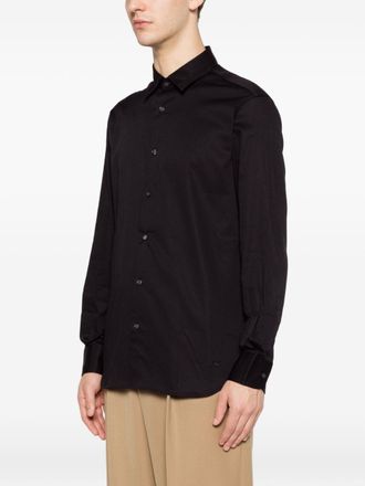 Emporio Armani Cotton Shirt - Black
