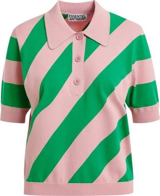 Essentiel Femme, Tops, Multicolore, Taille: 36 FR Polo Joram Joram-J2Sp