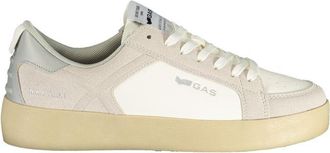 Gas Wei&szlig;e Polyurethan Damen Sneaker