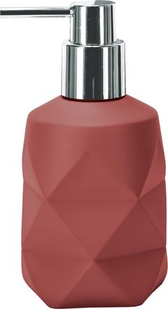 Kleine Wolke 8430332854 Seifenspender Crackle, Rosenholz, 8 x 17 cm, Polyresin