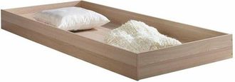 Composad Composad - Ausziehbare Schublade mit Rollen für Einzelbett in modernem Eschenholz