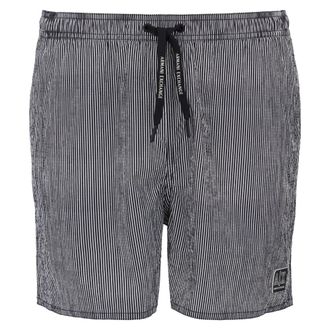 A|X Armani Exchange Herren Marineblau Gestreifte Shorts - - Shorts - Herren - Blau - 2XL