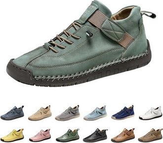 Generic Vogany Shoes Chaussures orthop&eacute;diques unisexes faites &agrave; la main en cuir souple &agrave; lacets, antid&eacute;rapantes, l&eacute;g&egrave;res et respirantes pour la conduite, la m