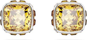 Swarovski Femme, Accessoires, Gris, Taille: ONE Size Birthstone Stud Earrings