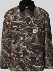 Carhartt Work in Progress Jacke im Allover-Look mit Label-Detail Modell Lander
