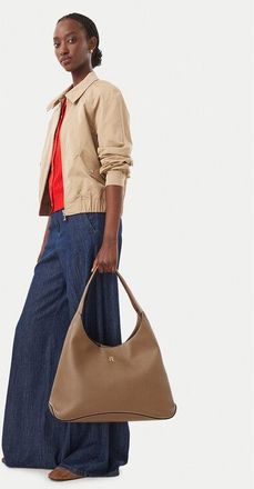 Tommy Hilfiger Handtasche Th Everyday Hobo AW0AW19187 Beige