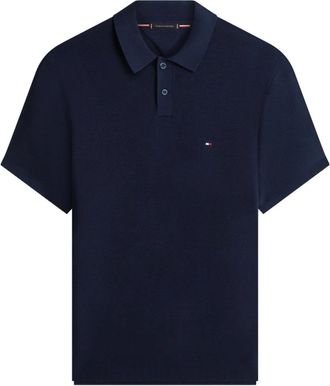 Tommy Hilfiger Homme, Tops, Bleu, Taille: XL Cool Touch Structure Polo