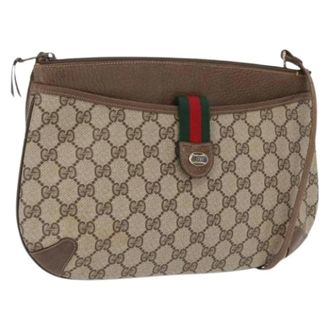 Gucci Sac bandouli&egrave;re en plastique Pre-owned - Femme - Pre-owned - Beige - Taille: ONE Size