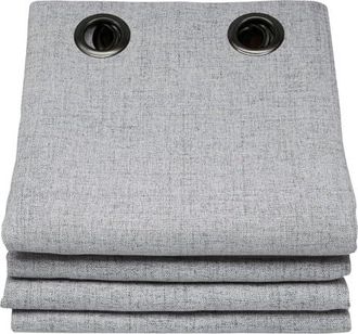 MOONDREAM DecibelControl Rideau Anti-Bruit 3en1 | Isolation Phonique | Thermique Hiver+&Eacute;t&eacute; | 100% Occultant | Technologie Brevet&eacute;e | Fabrication UE | Oeillets |