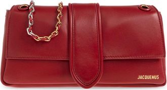 Jacquemus Femme, Sacs, Rouge, Taille: ONE Size Le Bambino Cha&icirc;ne Sac bandouli&egrave;re